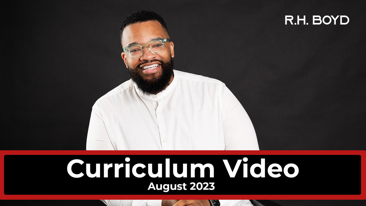 Lessons for August 2023 – R.H. Boyd