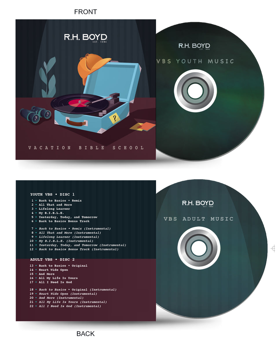 Back To Basics B.I.B.L.E.: VBS Music CD – R.H. Boyd