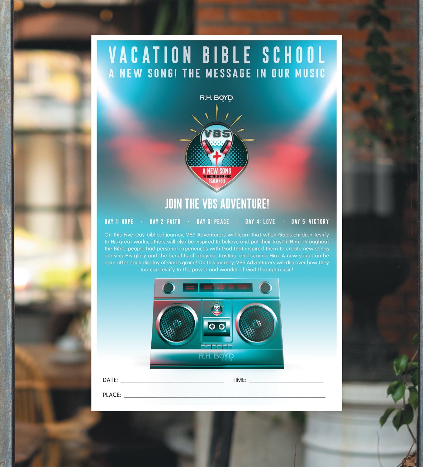 2021 VBS Poster – R.H. Boyd