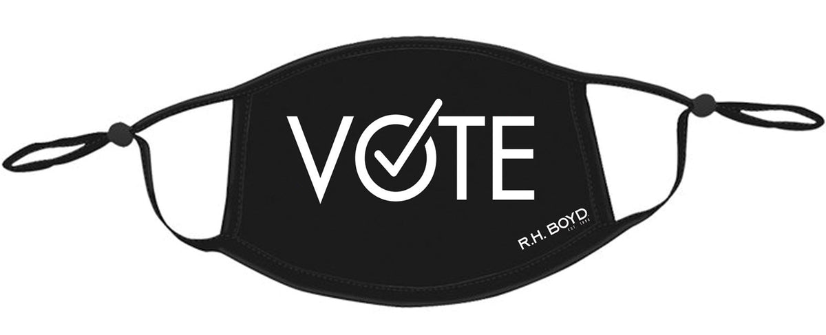 Vote Mask: Reuseable Cloth Mask – R.H. Boyd