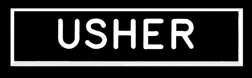 Usher Engraved Badge – R.H. Boyd