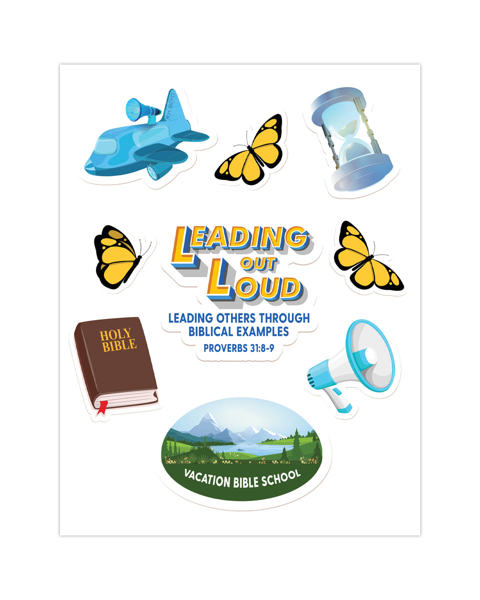 Leading Out Loud Adventurer Stickers – R.H. Boyd