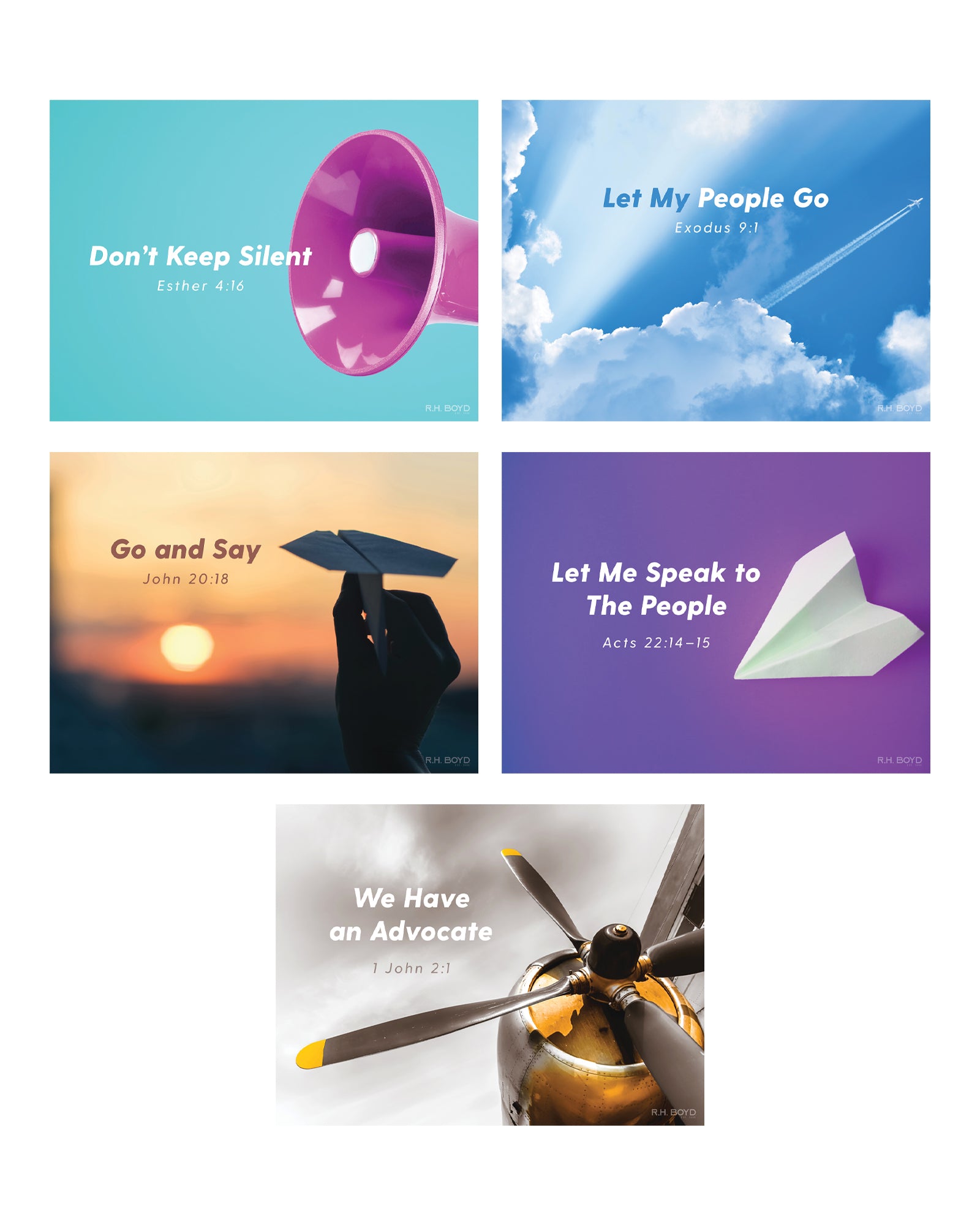 Leading Out Loud VBS Inspirational Posters – R.H. Boyd