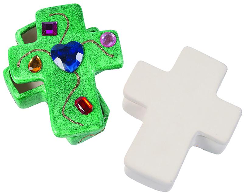 DIY Ceramic Cross Boxes, 12 PK: Vacation Bible School Craft Kit – R.H. Boyd
