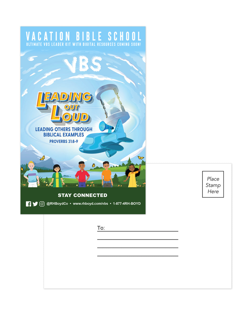 Leading Out Loud Postcard (50 pack) – R.H. Boyd